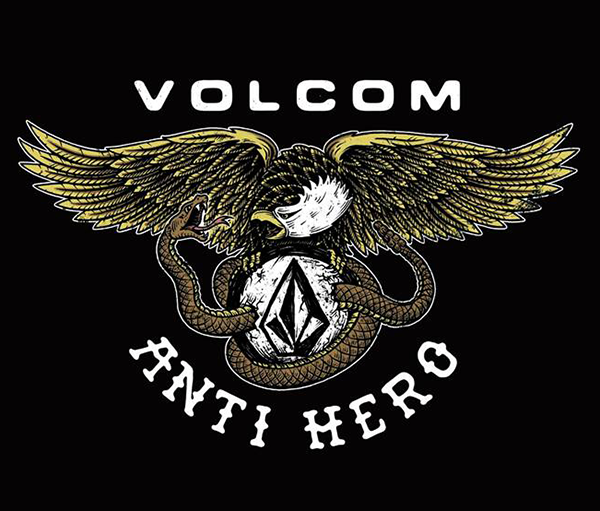 Volcom Skate Logo Volcom Skate Vitals Fast N Loose T Shirt Stealth