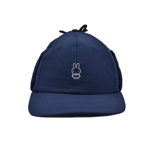 miffy earflap hat navy