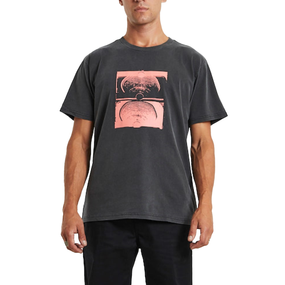 CRUX T-SHIRT WASHED BLACK